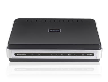 Broadband Router with 4-Port Switch & Single USB Print Server